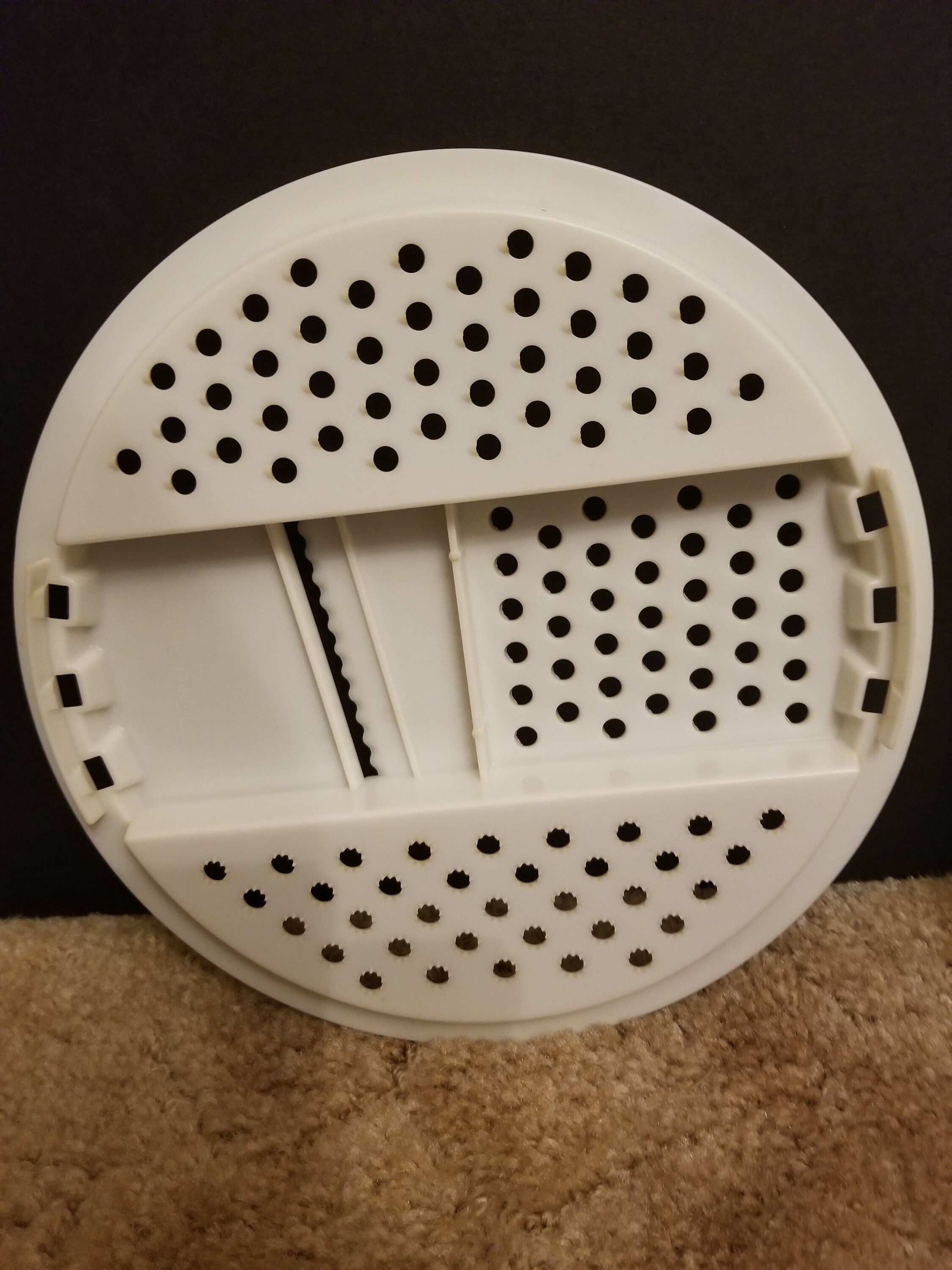 Vintage Tupperware 786-2 Cheese Grater Slicer Shredder Retro MCM ...
