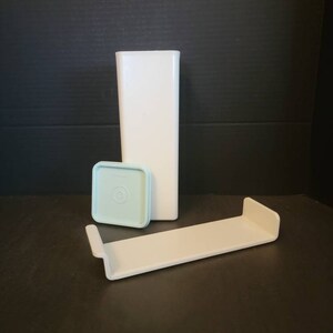 Vintage Tupperware 2 LB Block Cheese Saver Butter Keeper No 1696 3 ...