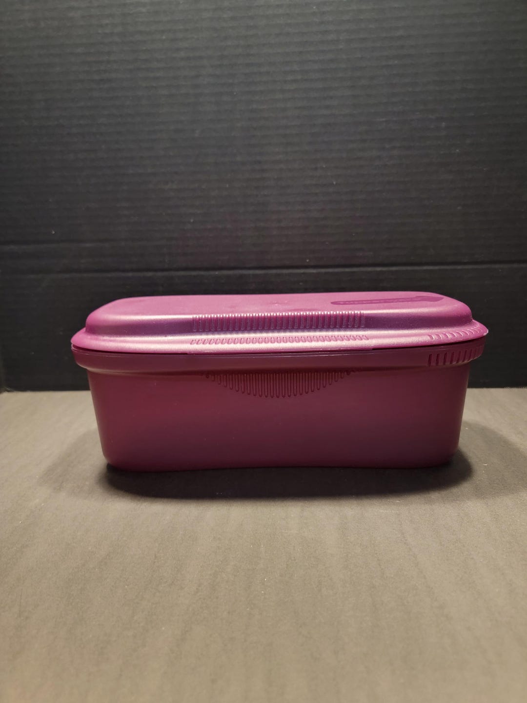 Tupperware Microwave Pasta/ Spaghetti Maker Cook Toss Strain Purple ...