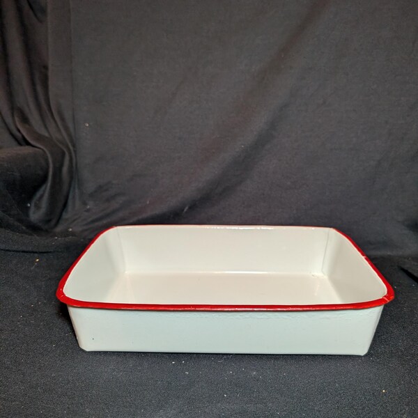 Vintage Enamel Pan - Etsy