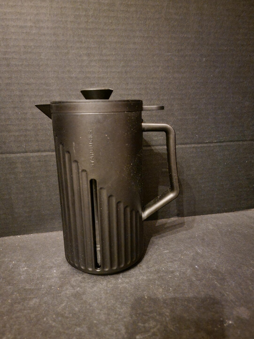 Starbucks French Press Chrome Plunger 4 Cups Coffee Pot W Black ...