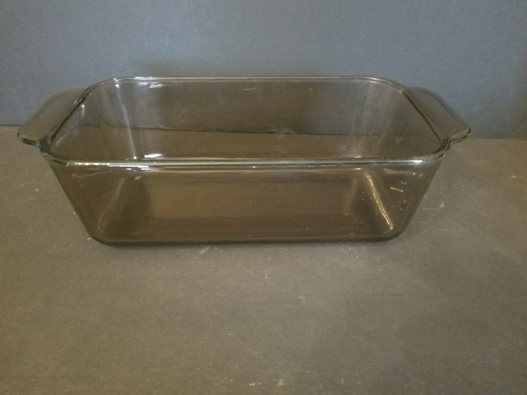 Vintage Pyrex Glass Loaf Pan Amber Baking Dish 213-R 1.5 Qt 8.5" X 4.5 ...