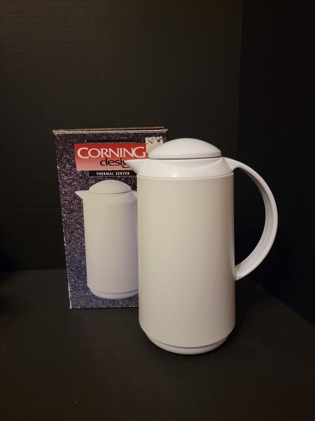 Vintage Corning Designs Thermal Server Insulated Beverage Carafe ...