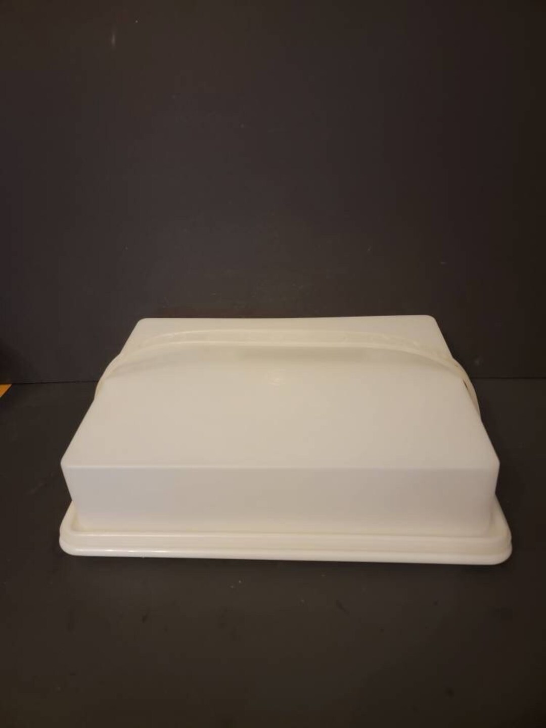 Vintage Tupperware Rectangular Cake Carrier Carrying Handle - Etsy