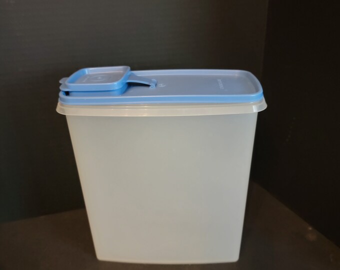 Vintage Tupperware Super Cereal Keeper 20 Cup Storage Container Sheer ...