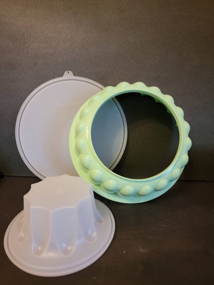 Vintage Tupperware Classic Gelatin Mold Jadite Green 3 Piece 6 - Etsy