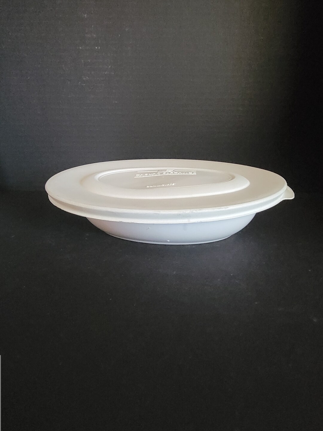 Vintage CORNING WARE Casual Elegance Oval Au Gratin Dish. 9.5 " X 7" X ...