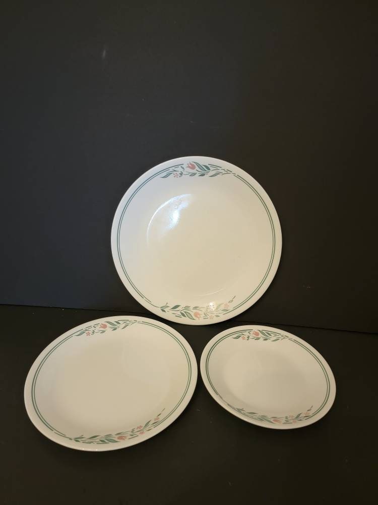 Vintage Corelle Corning Ware Rosemarie Tulip Serving Dish - Etsy