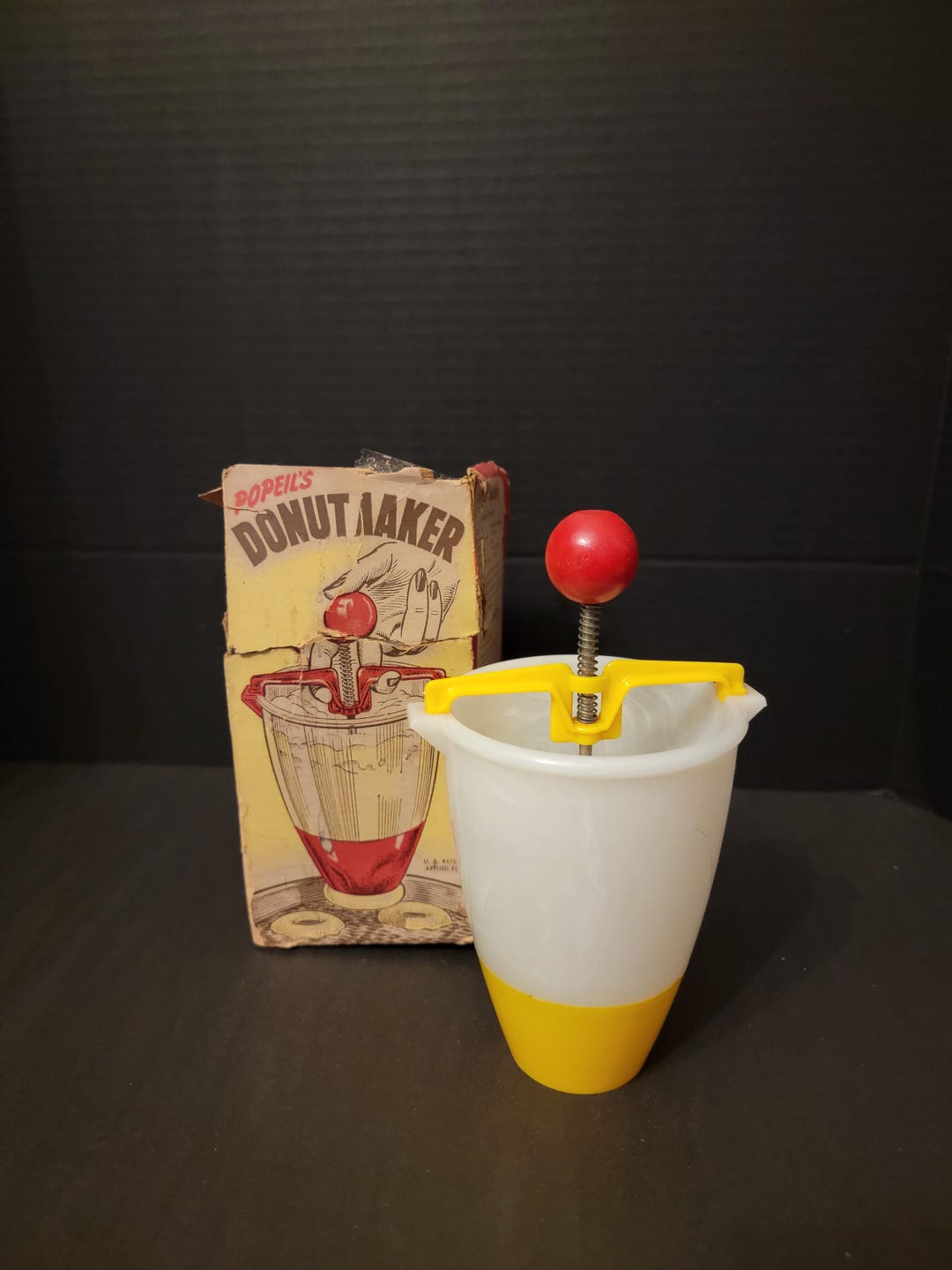 Vintage Donut Maker by Popeil Brothers Inc Eliminates Rolling, Cutting ...
