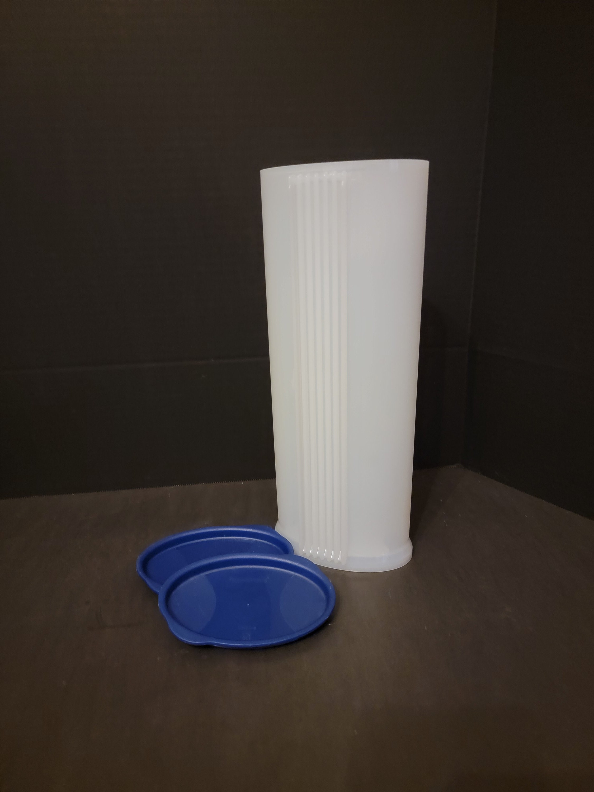 Vintage Tupperware Spaghetti Storage Container Portion Holes - Etsy