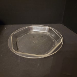 Vintage Pyrex Hexagon Glass Pie Plate Pan Baking Dish 1203 Logo 6 Sided ...