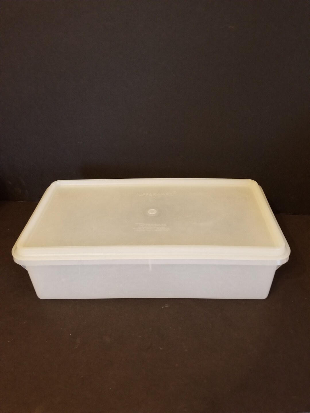 Vintage TUPPERWARE Rectangular Cracker Keeper Container #677 & Seal - Etsy
