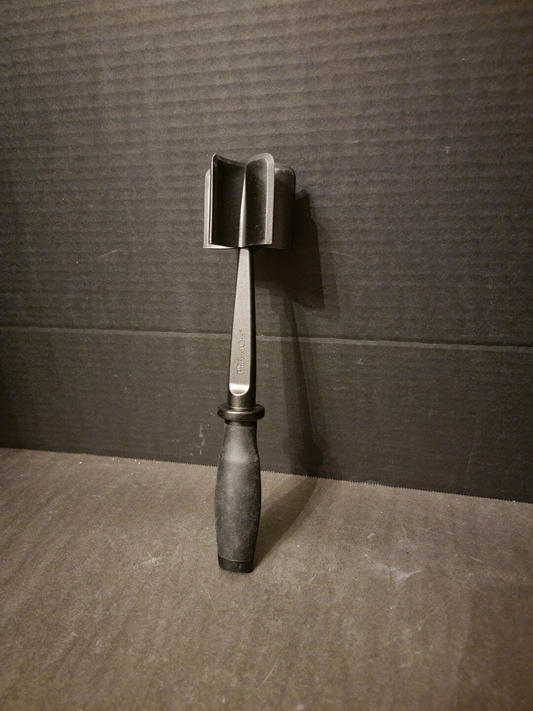 Vintage Pampered Chef Mix N Chop Black Nylon Crumble Mixer Masher 2583 ...