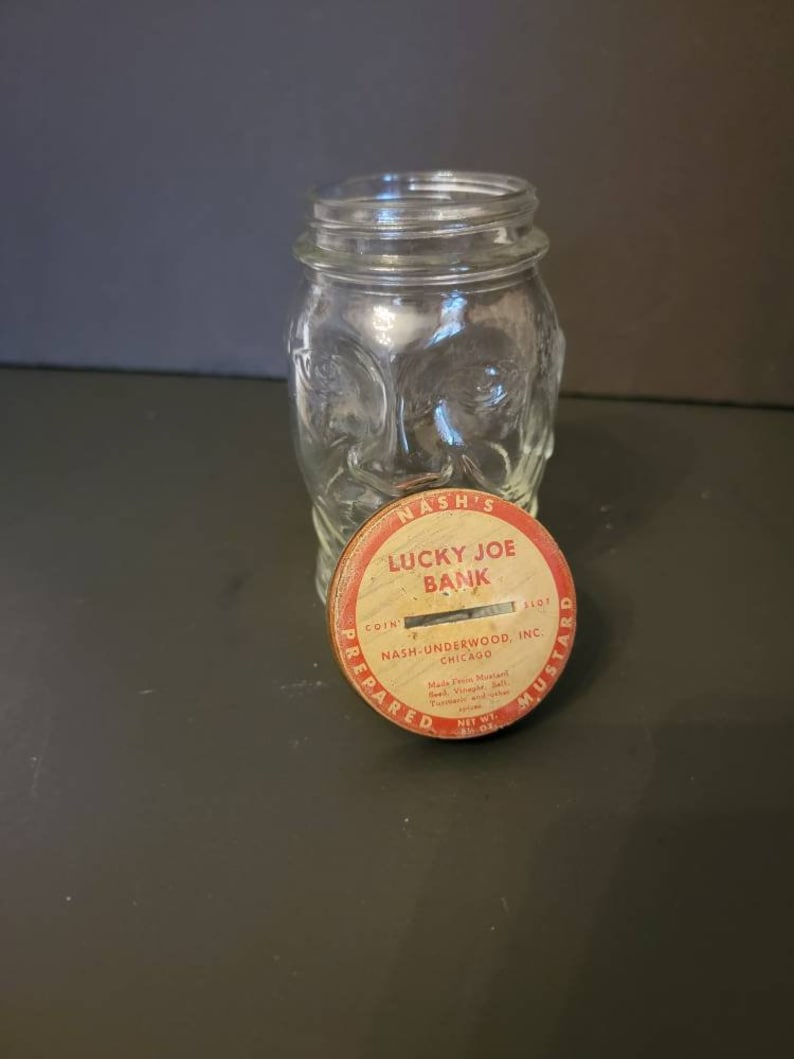 Vintage Lucky Joe Louis Collectible Bank 1930's Advertising Nash's ...