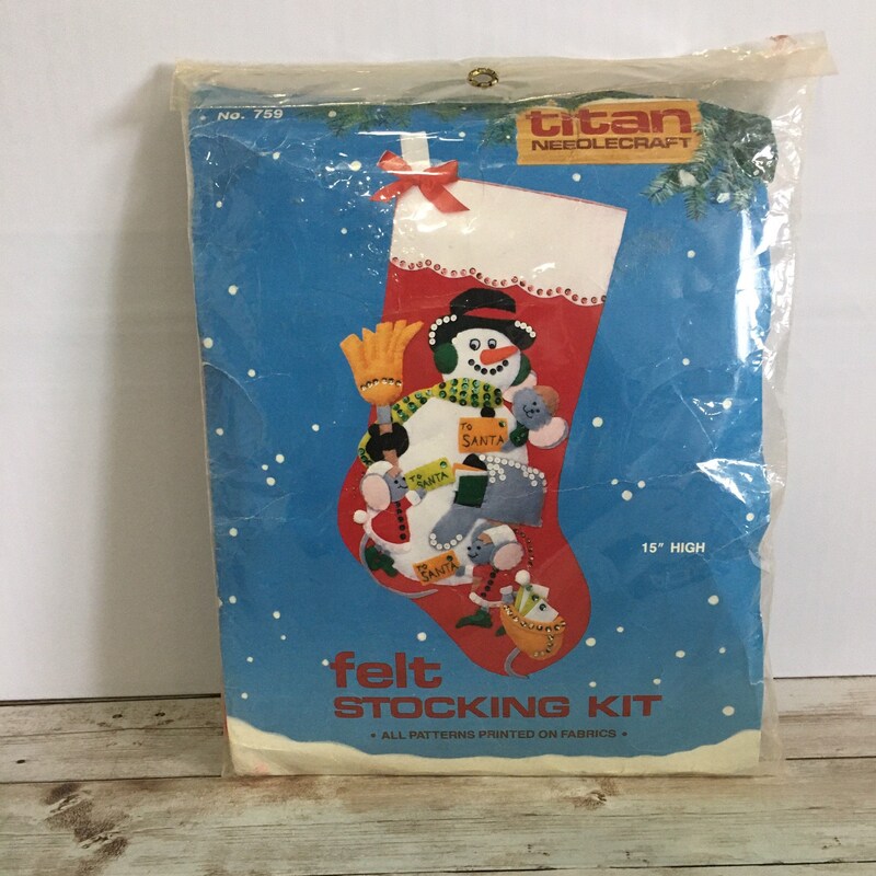 Vintage Titan Felt Kit - Etsy