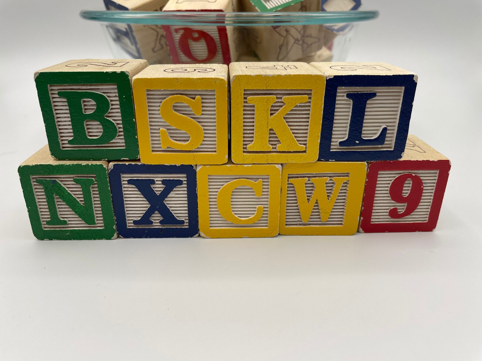 Wood Alphabet Blocks ABC Blocks Wood Block Toddler Blocks | Etsy