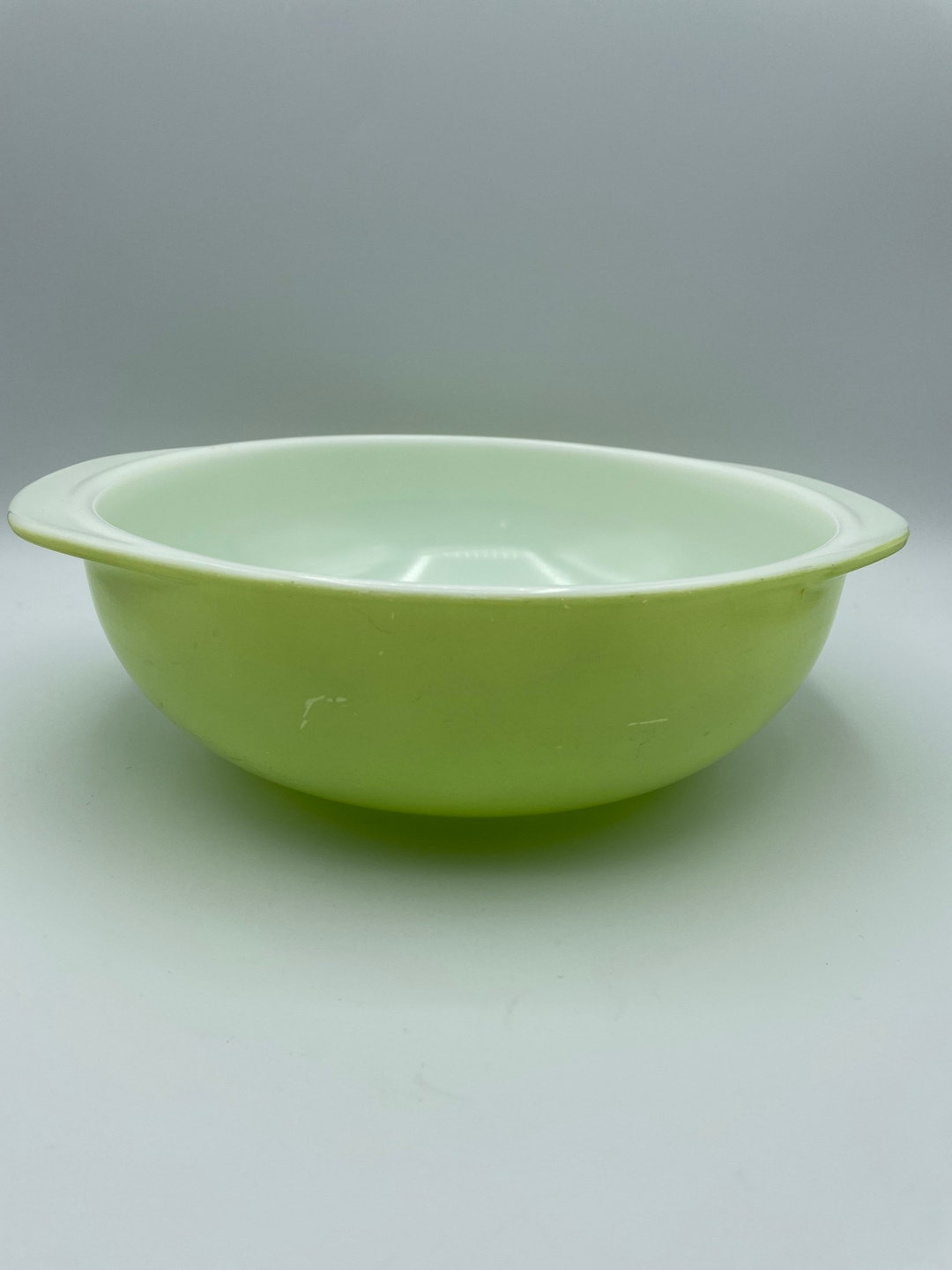 Vintage Pyrex Lime Green Casserole Dish 024 Made in USA - Etsy