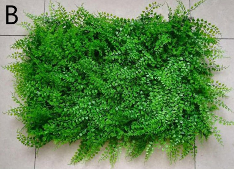 Artificial Plastic Green Grass Wall Eucalyptus With Leaf - Etsy