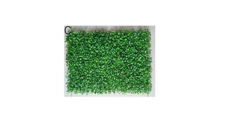 Artificial Plastic Green Grass Wall Eucalyptus With Leaf - Etsy