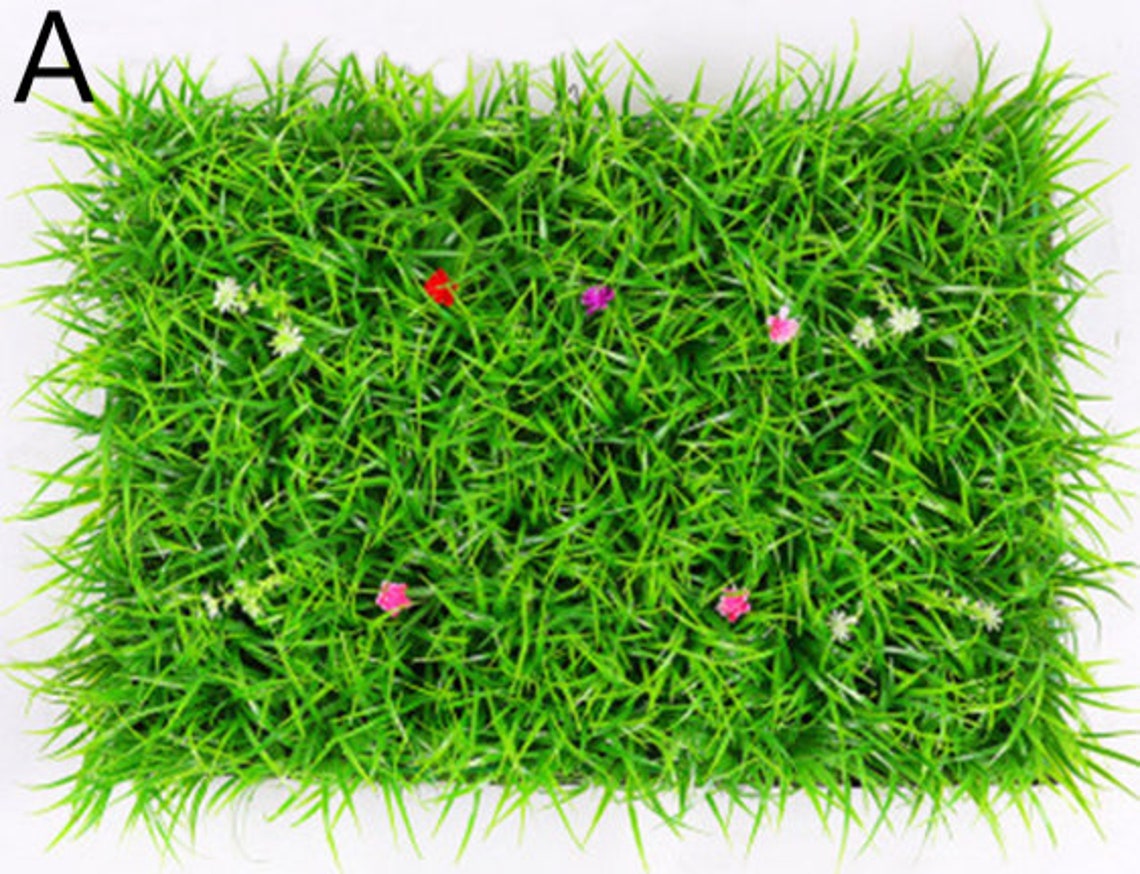Artificial Plastic Green Grass Wall Eucalyptus With Leaf - Etsy