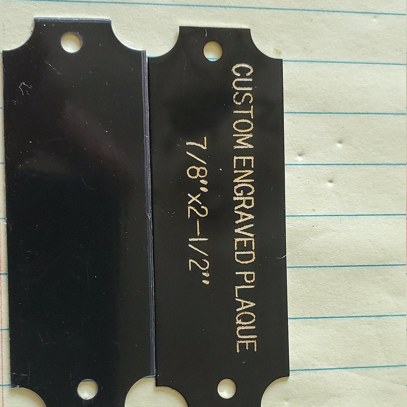 Trophy Engraving Name Plate - Etsy