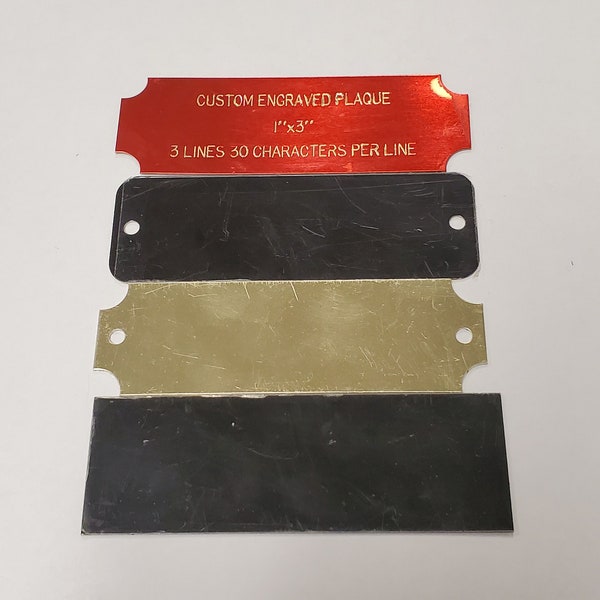 Picture Frame Custom Metal Tag - Etsy