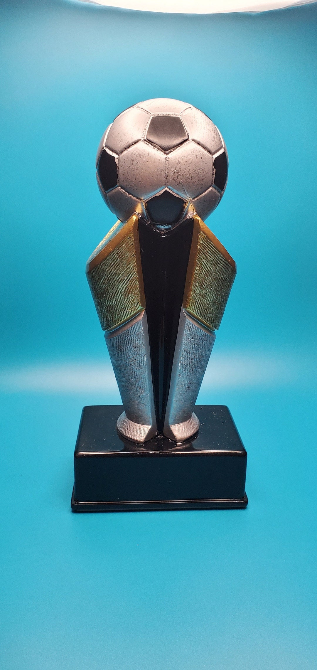 8" Soccer Victory Cup Resin Trophy - Etsy