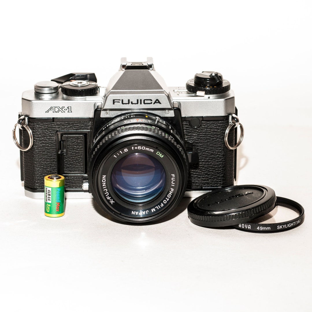 FUJICA AX-1 Film Camera With 50 Mm F/1.6 Lens EXCELLENT. - Etsy