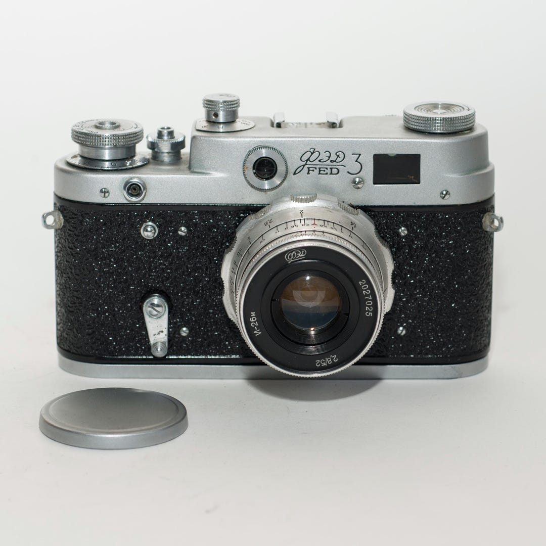 FED 2 Rangefinder Film Camera: 52mm F2.8 Lens - EXCELLENT - Etsy