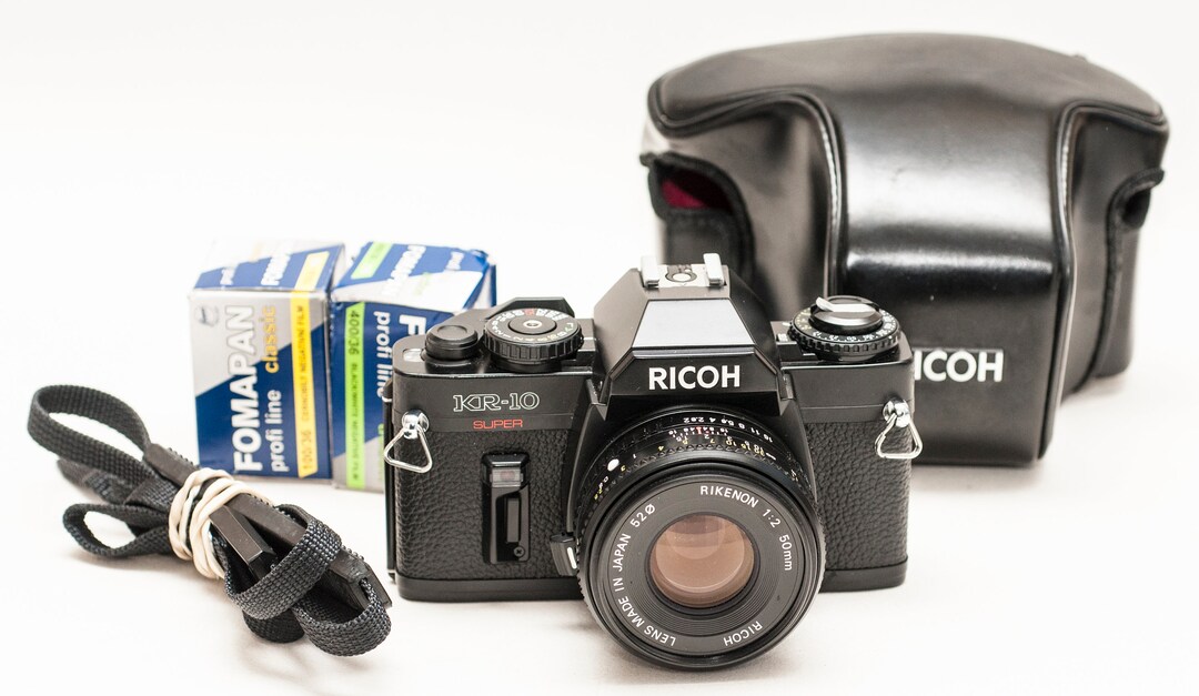 Ricoh KR-10 Super 35mm Film Camera With 50mm F/2 Lens - Etsy Australia