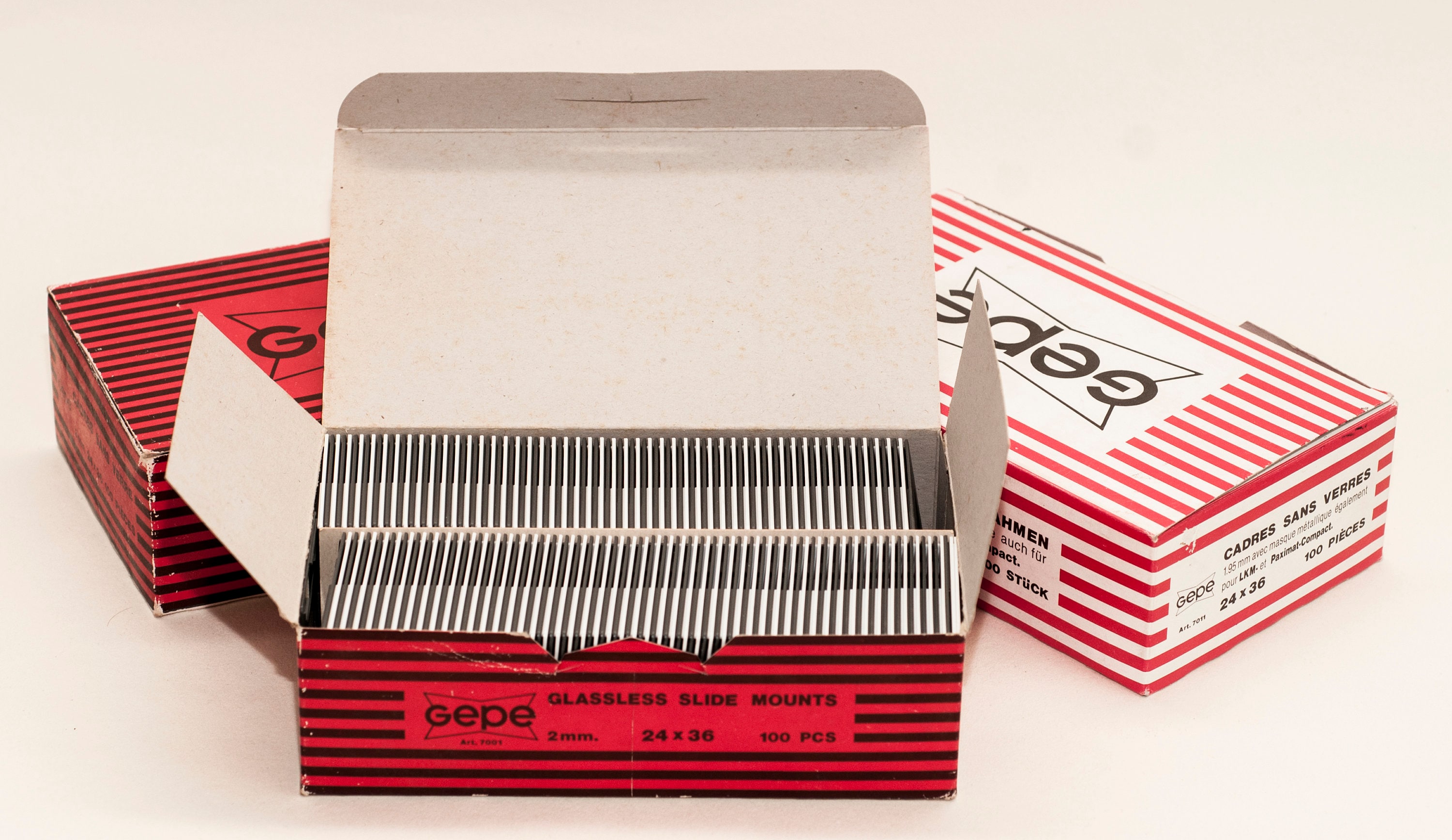 GEPE Slide Mounts 24 X 36 Three Boxes 100 Pieces Each - Etsy