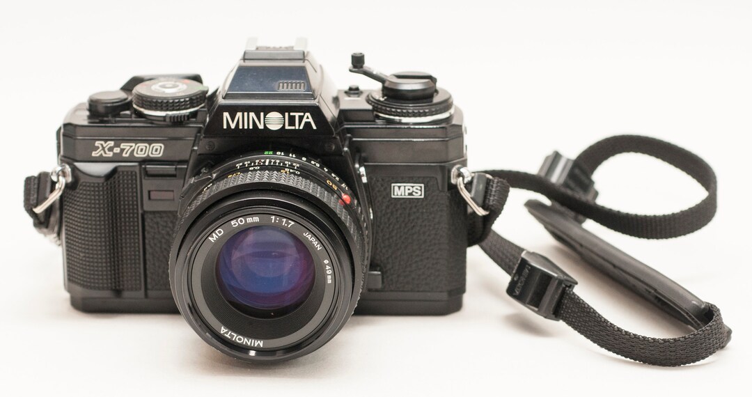 MINOLTA X700 With 50 Mm F1.7 Lens and Strap EXCELLENT. - Etsy