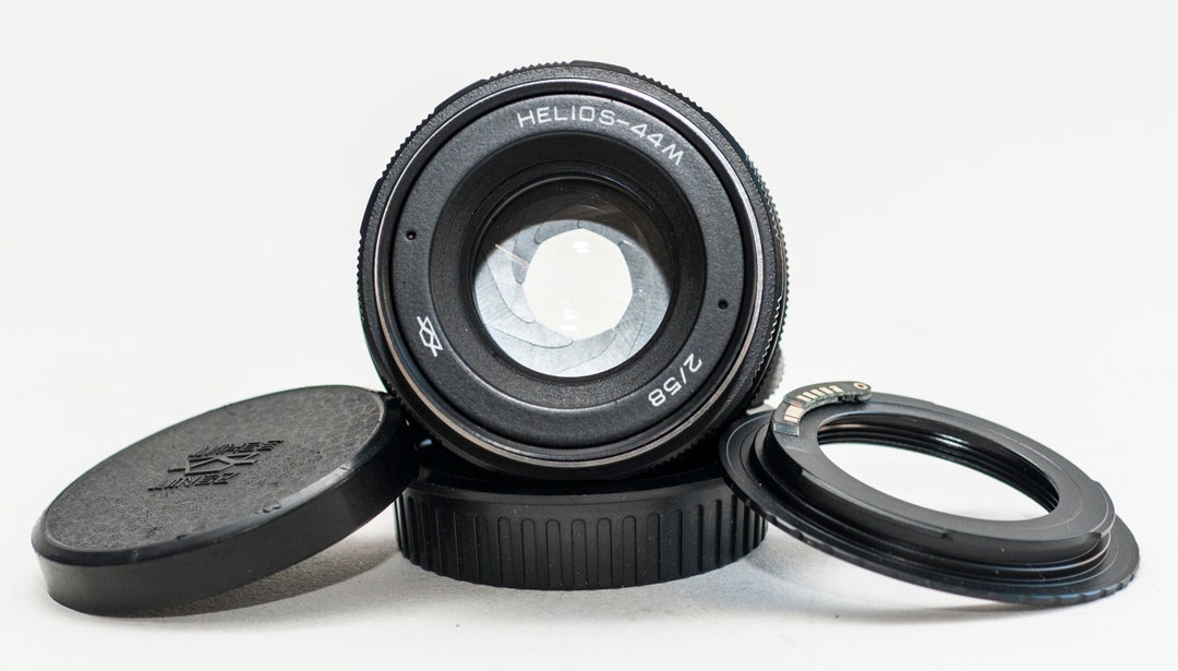 Canon EOS EF-S Adapted Helios Lens 58 Mm F2 - Etsy