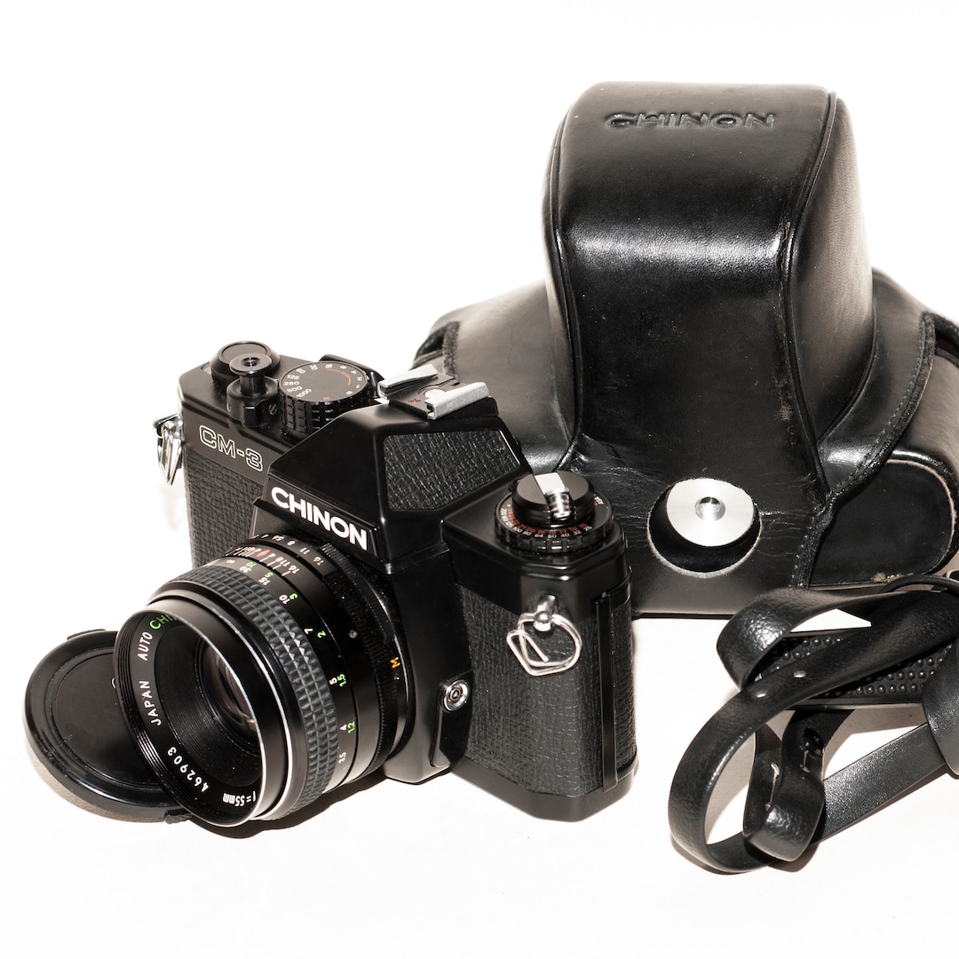 35 Mm Film Camera CHINON CM-3 With 50 Mm F1.7 Chinon Lens. Original ...