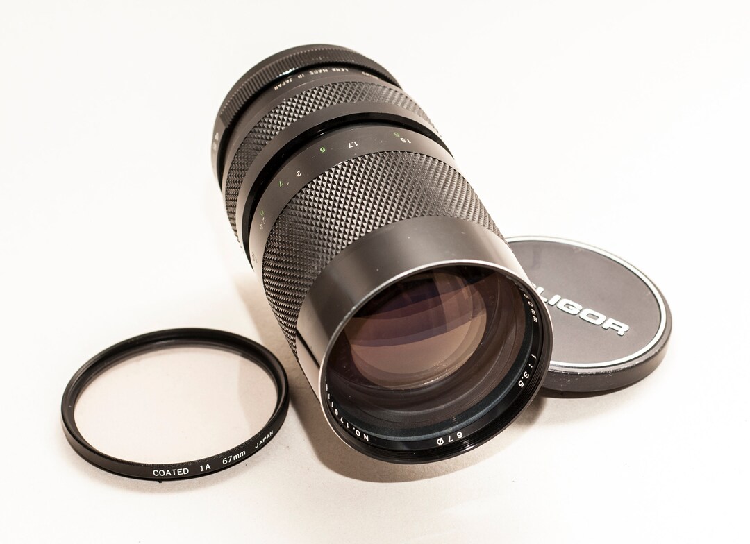 MINOLTA MD Fitting SOLIGOR Lens 45-150 Mm F/3.5 Macro - Etsy
