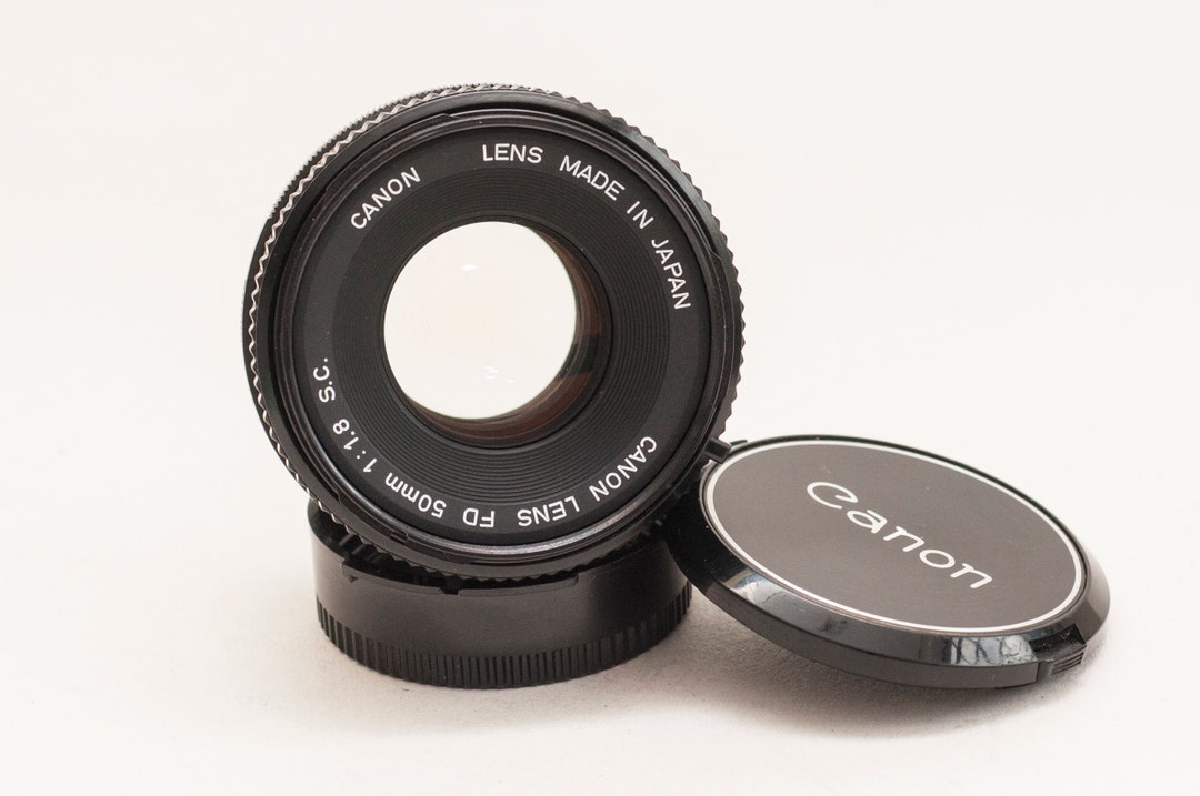 Canon FD SC 50mm F1.8 Lens, Full Frame Format - Etsy