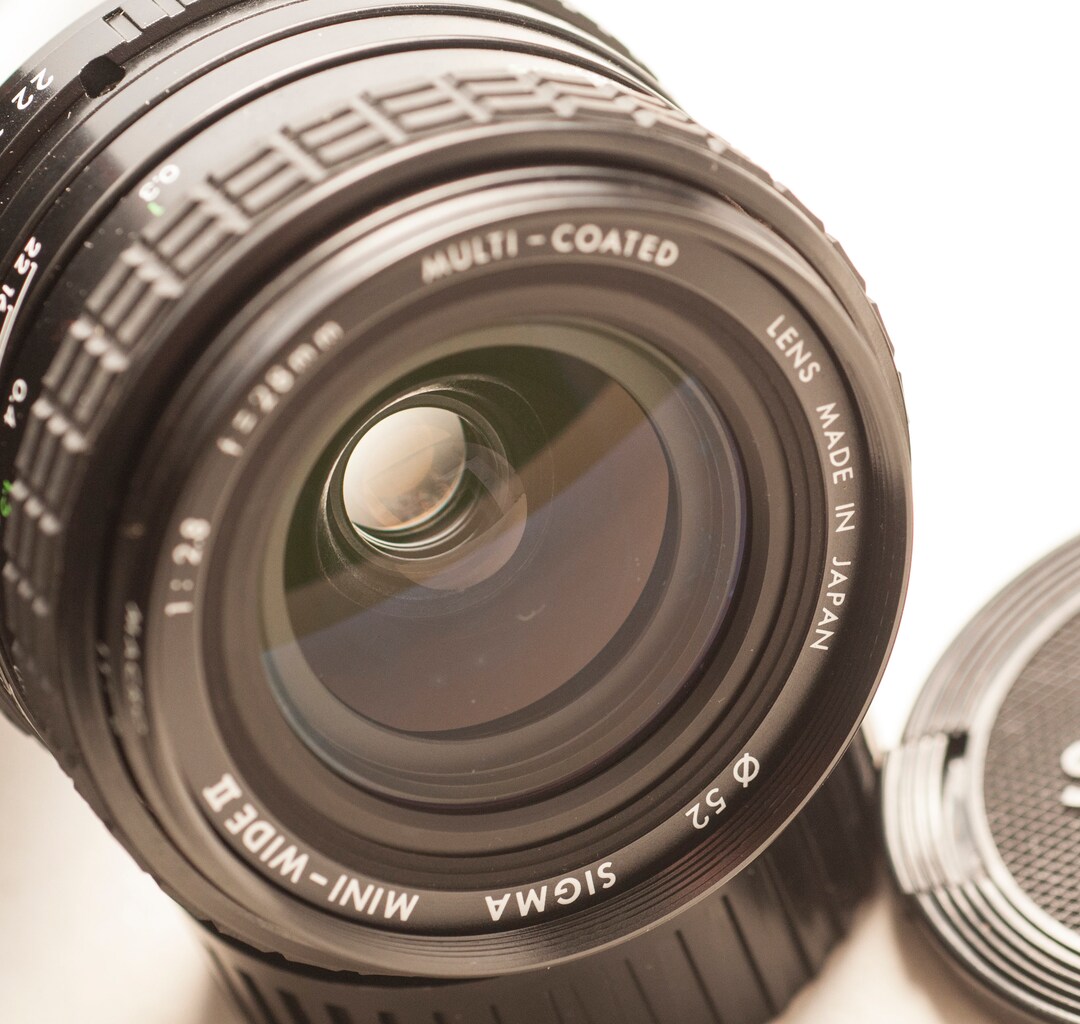 Praktica PB Fitting SIGMA Wide Angle Lens 28 Mm F/2.8 - MINT. - Etsy