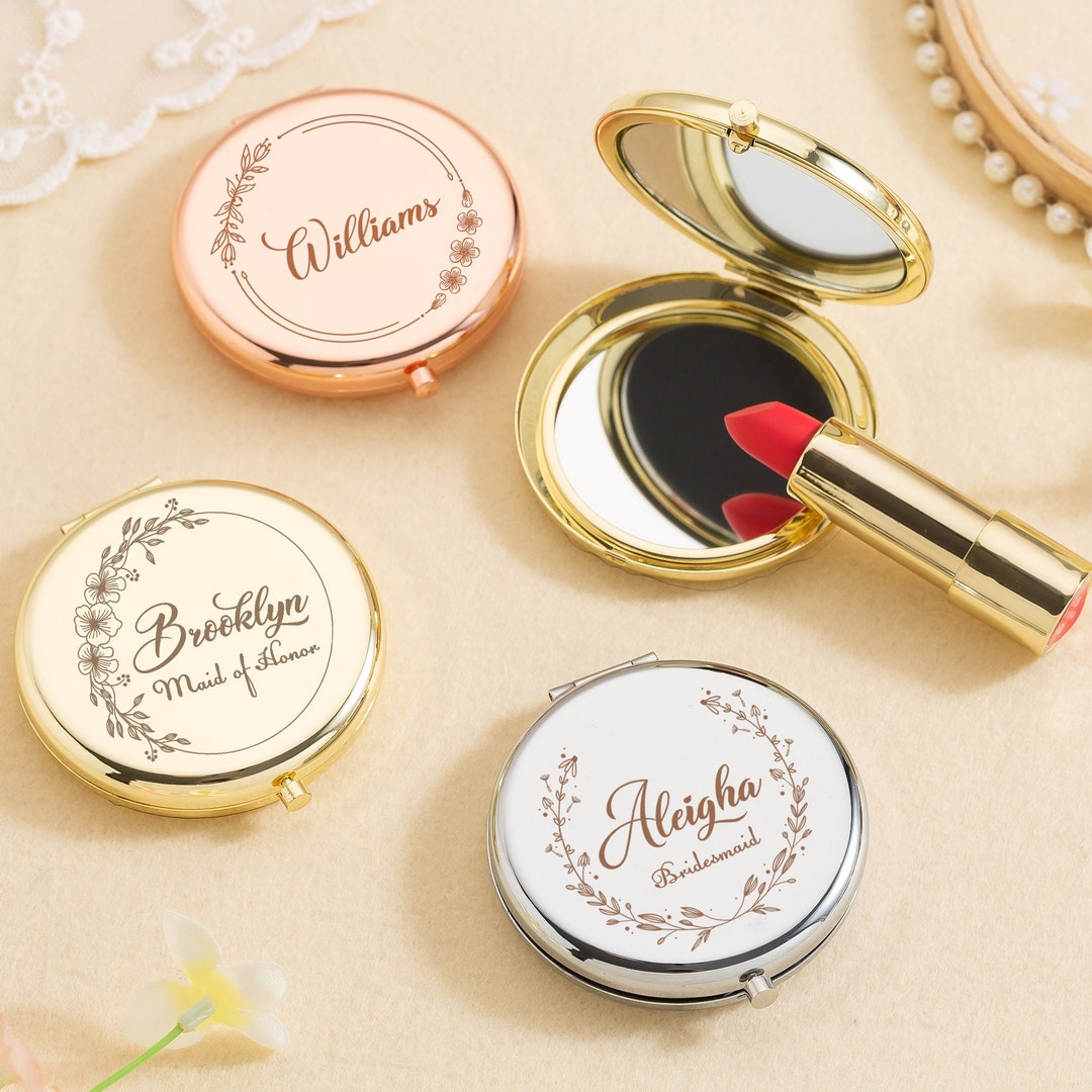 Personalized Pocket Mirror,gifts,custom Name Mirror,custom Mirror ...