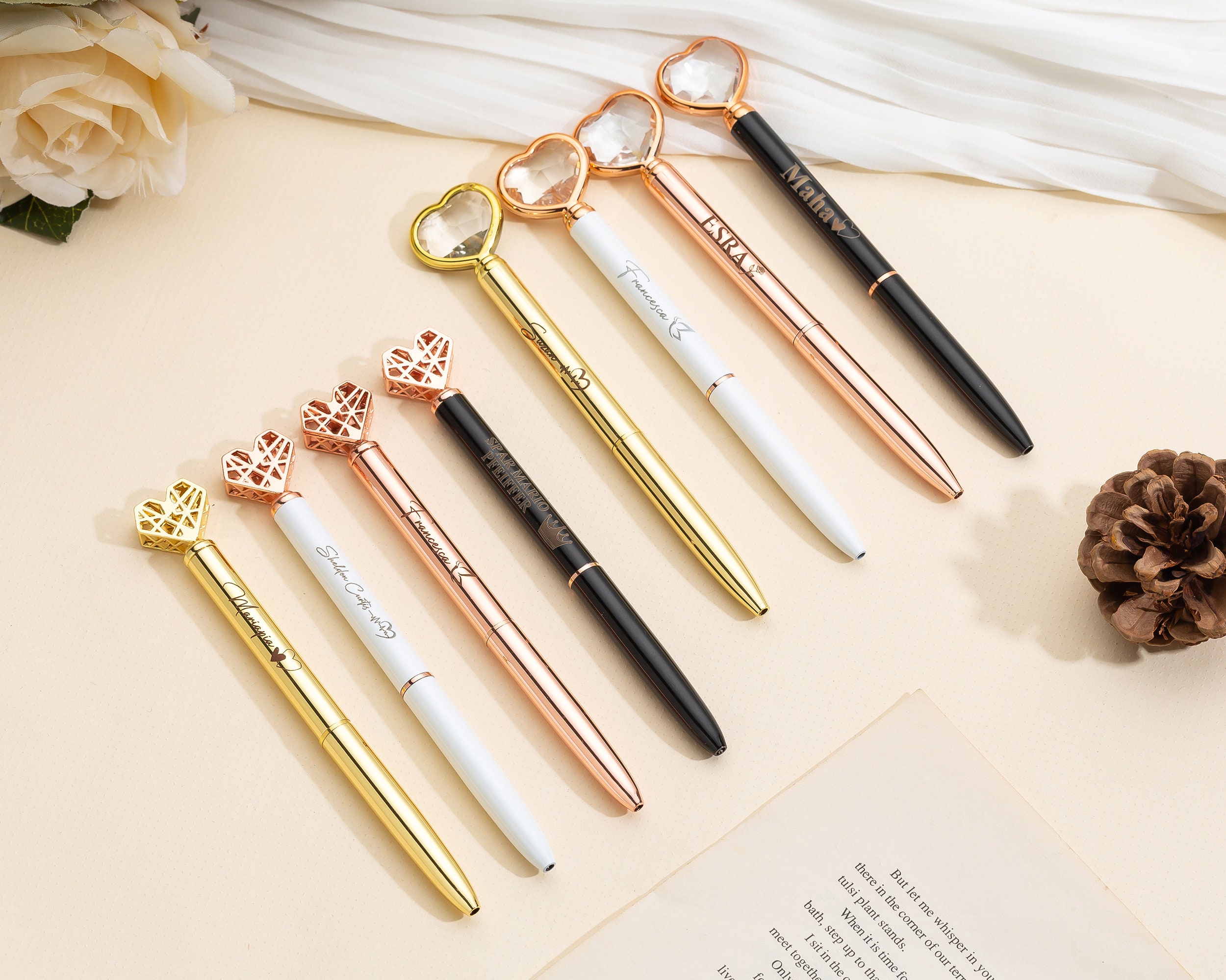 Custom Diamond Pen,engraved Diamond Pen,crystal Diamond Pen,pen With ...