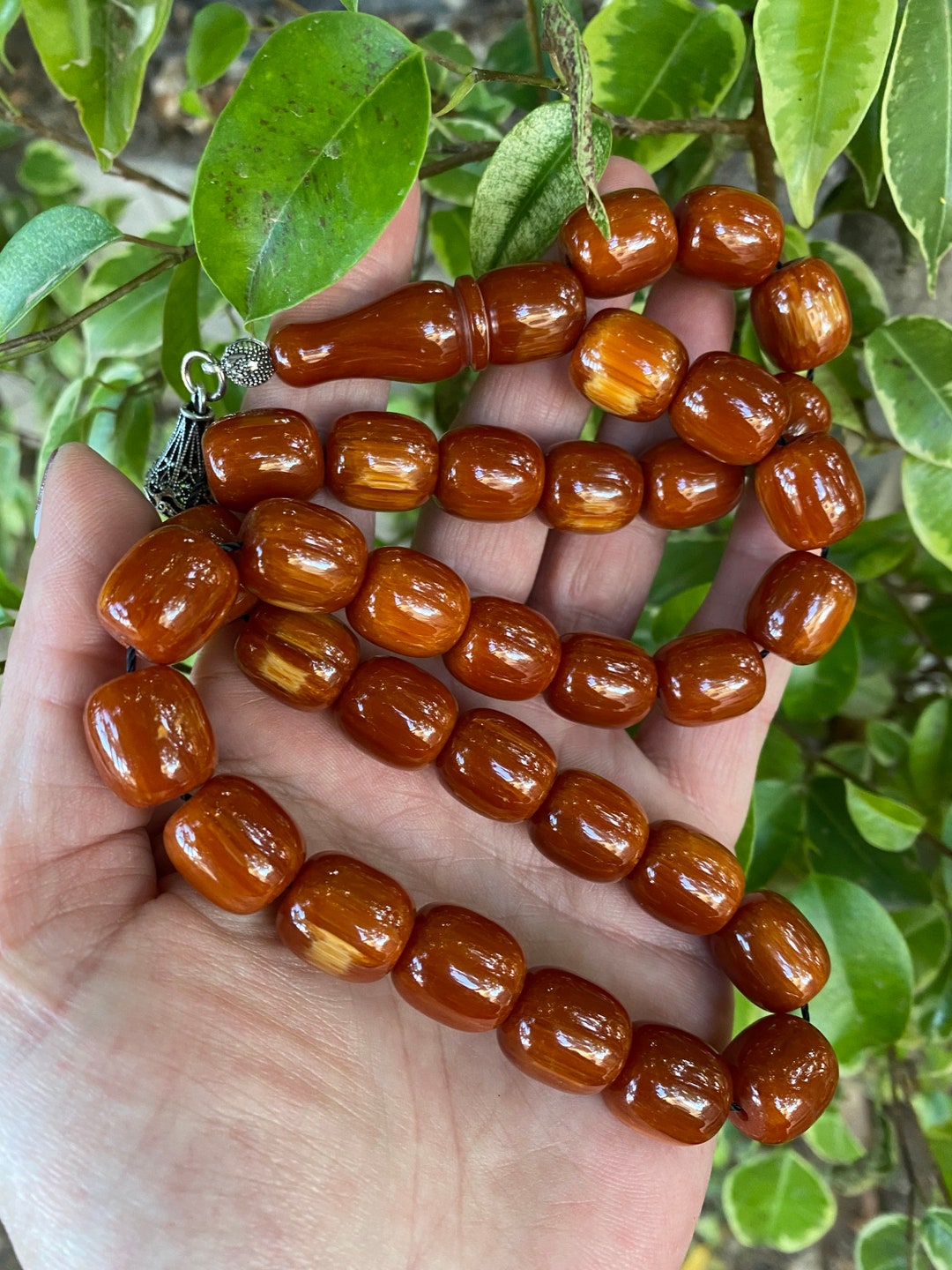 Muslim Islamic Bakelite 33 Prayer Beads Rosary Misbaha Sibha - Etsy