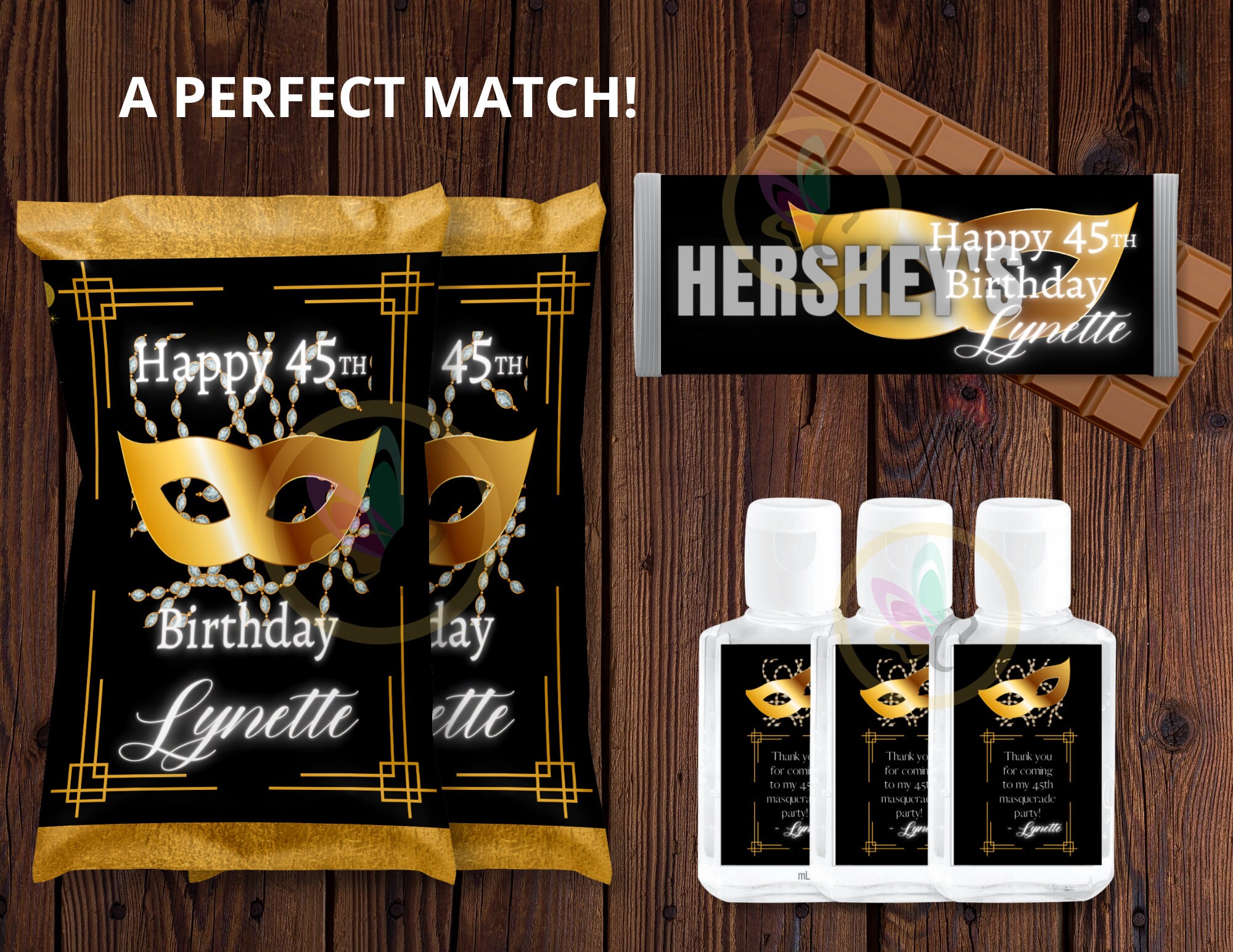 12 Masquerade Chip Bags Masquerade Favors Masquerade - Etsy