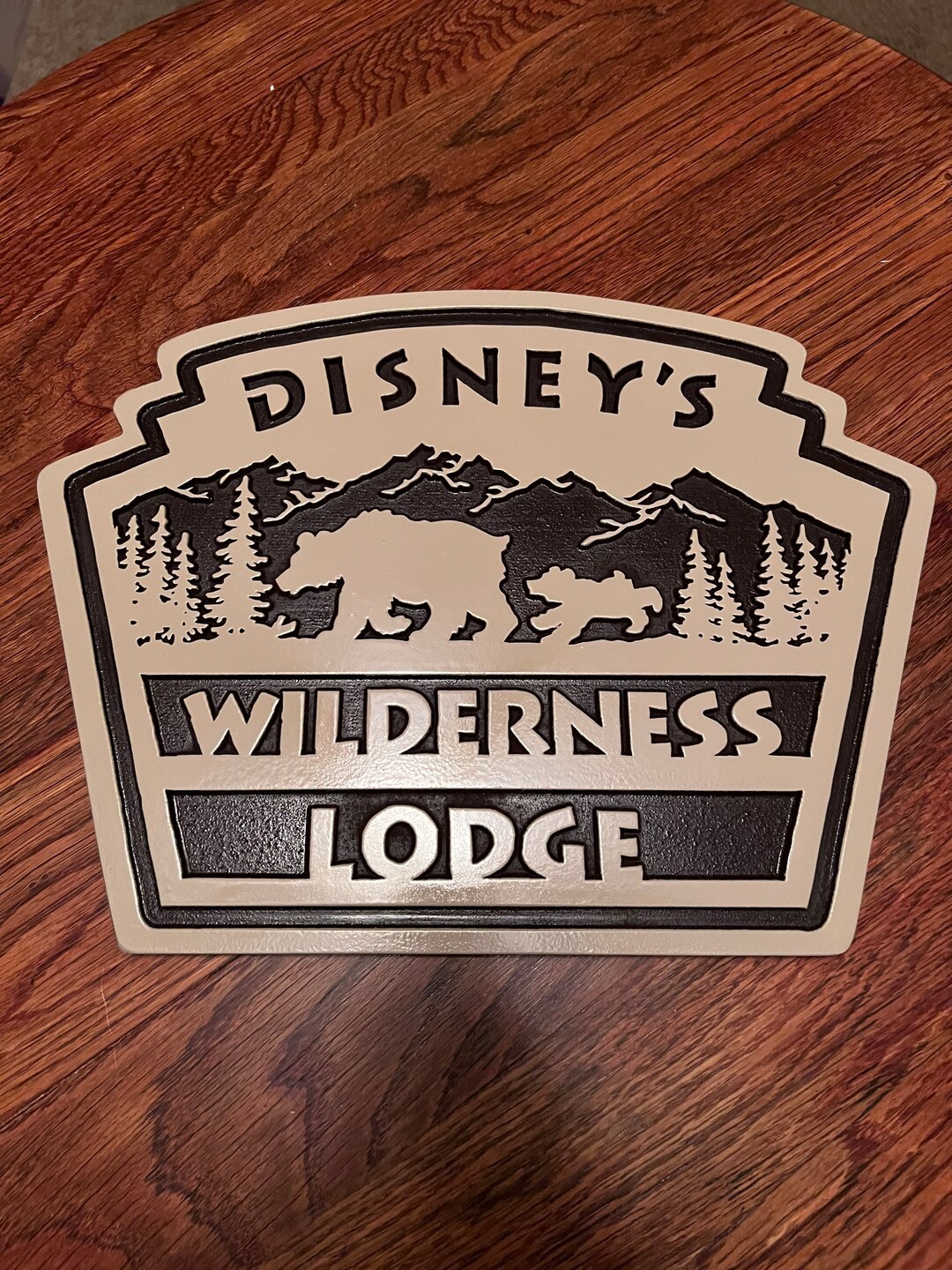 Wilderness Lodge Sign - Etsy