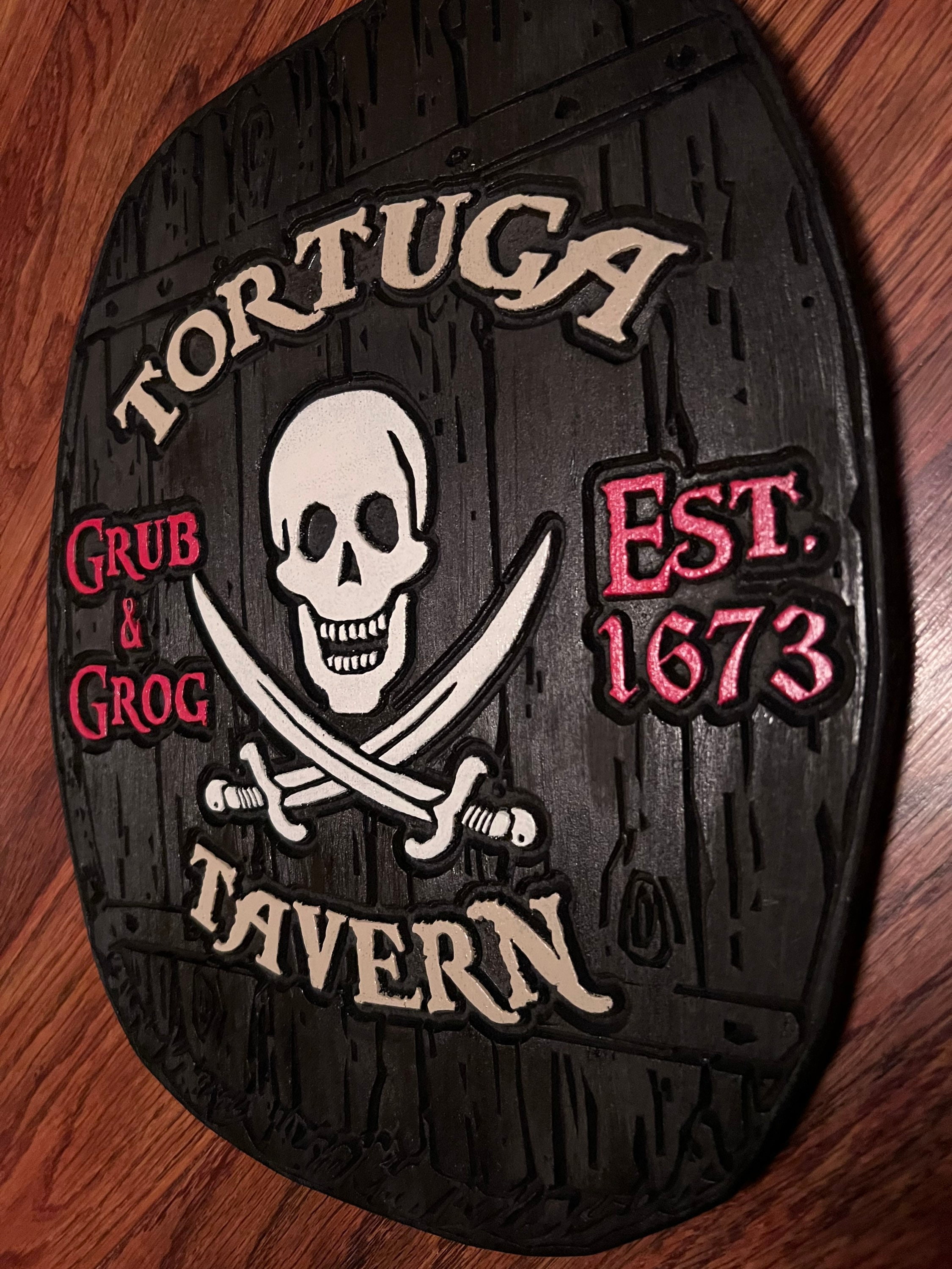 Tortuga Tavern Sign - Etsy