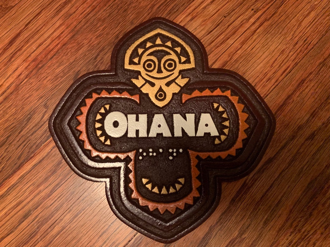 Polynesian Ohana Door Sign - Etsy