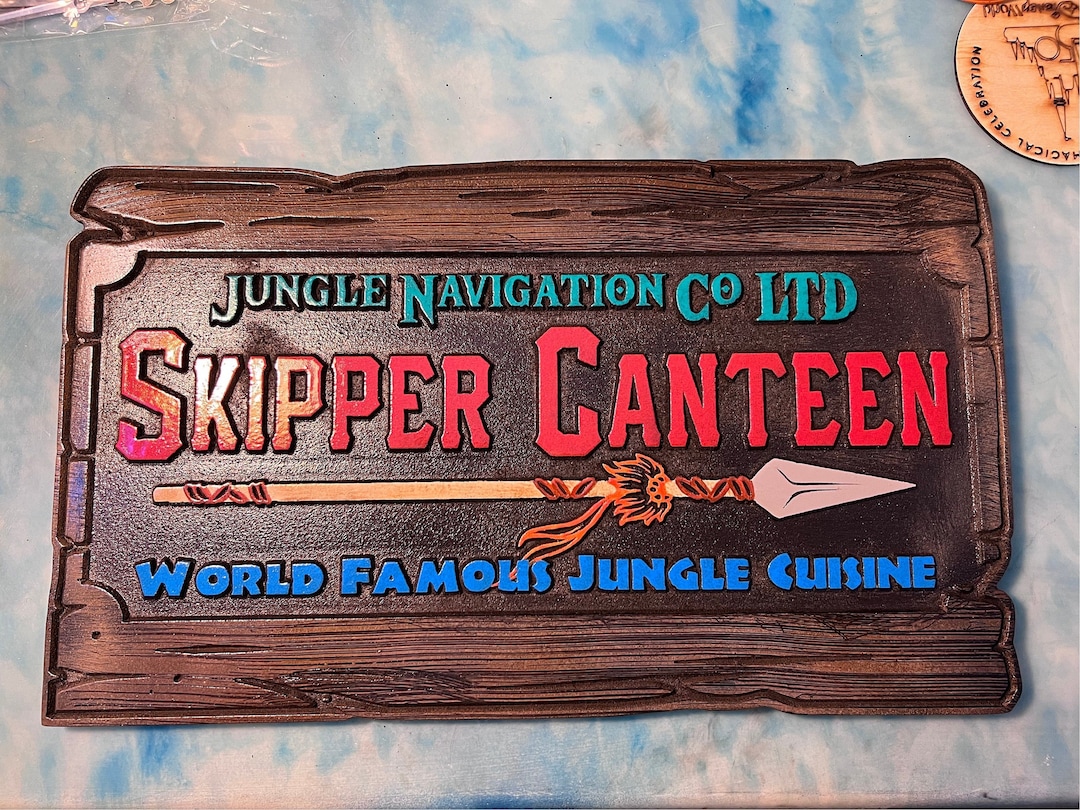Skipper’s Canteen Sign - Etsy