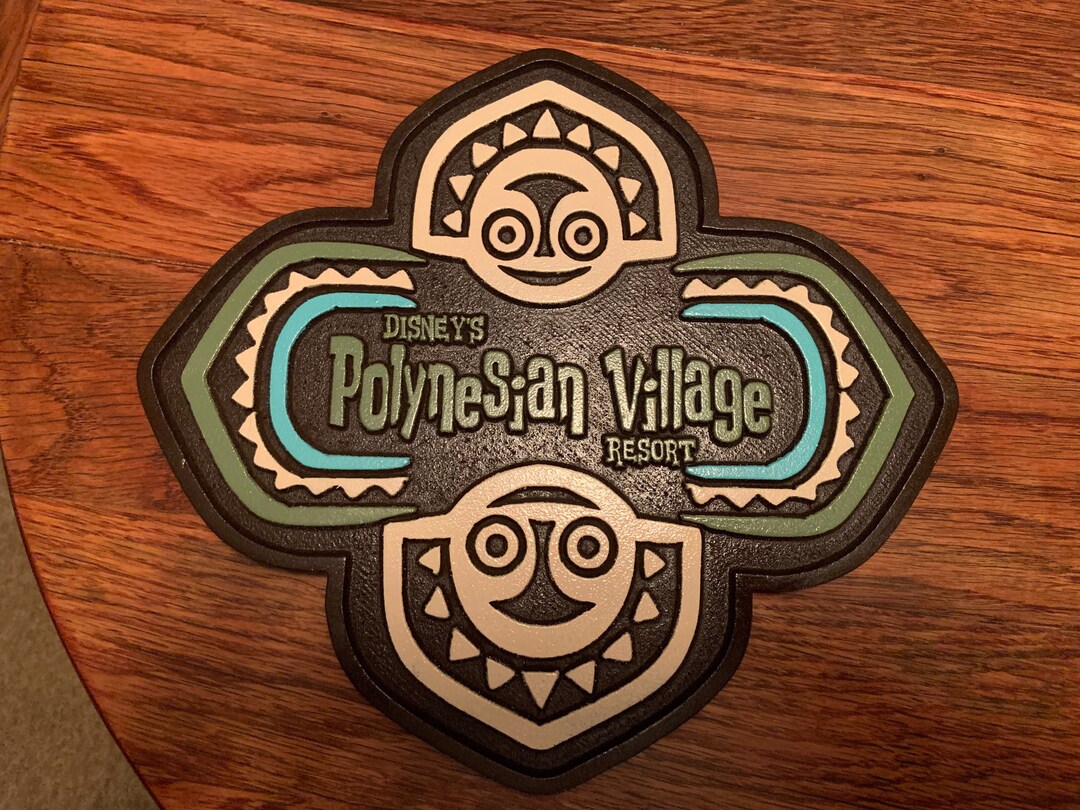 Polynesian Village Sign - Etsy