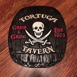 Tortuga Tavern Sign - Etsy