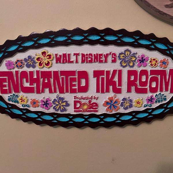 Enchanted Tiki Room - Etsy