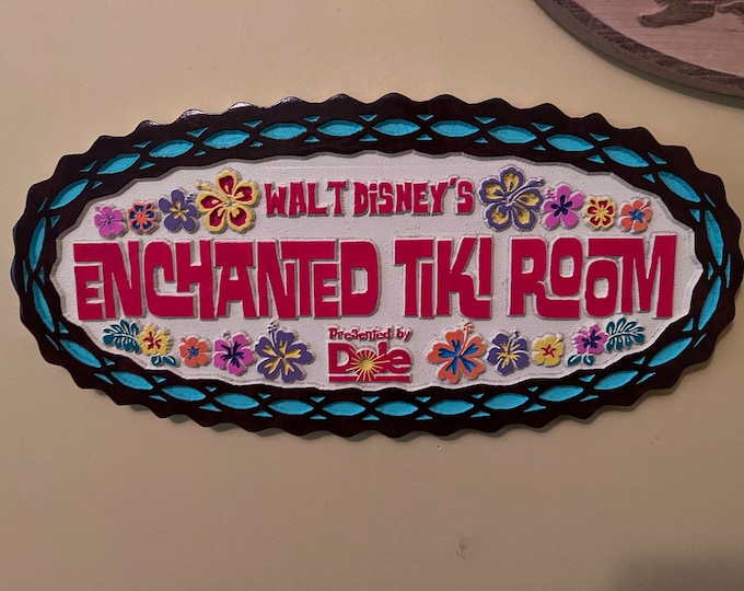 Tiki Room 5 Piece Wood Stacking Block Set | Tiki Room Decor - Etsy