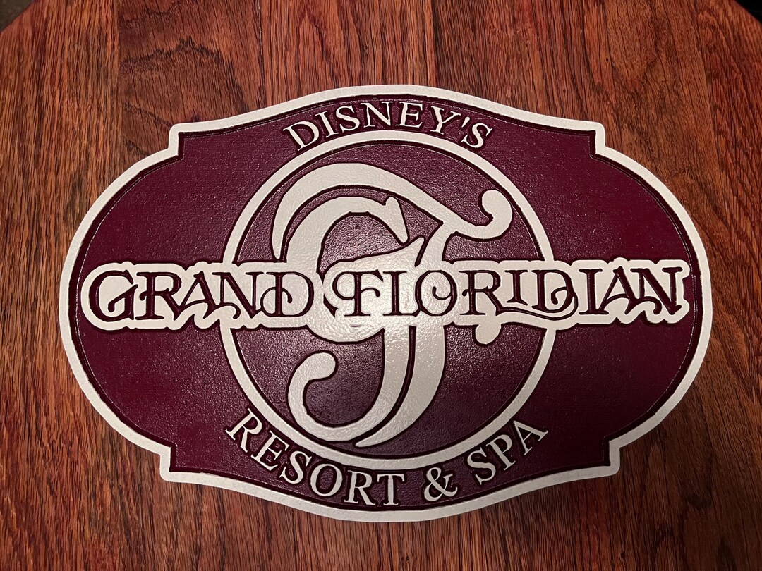 Grand Floridian Resort Sign - Etsy